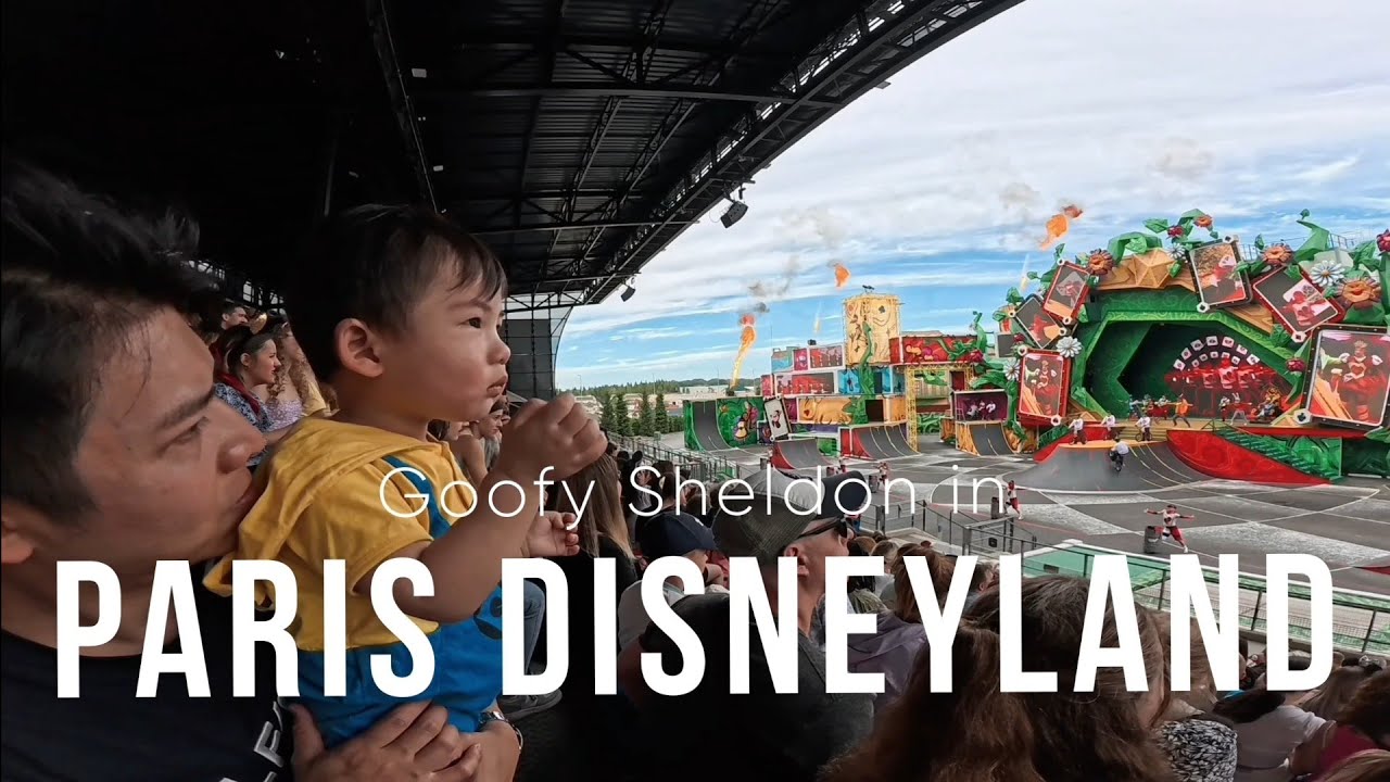 法國篇 (ep1) 1y4m Shéldon Goofy 在法國巴黎迪士尼的一天 - YouTube