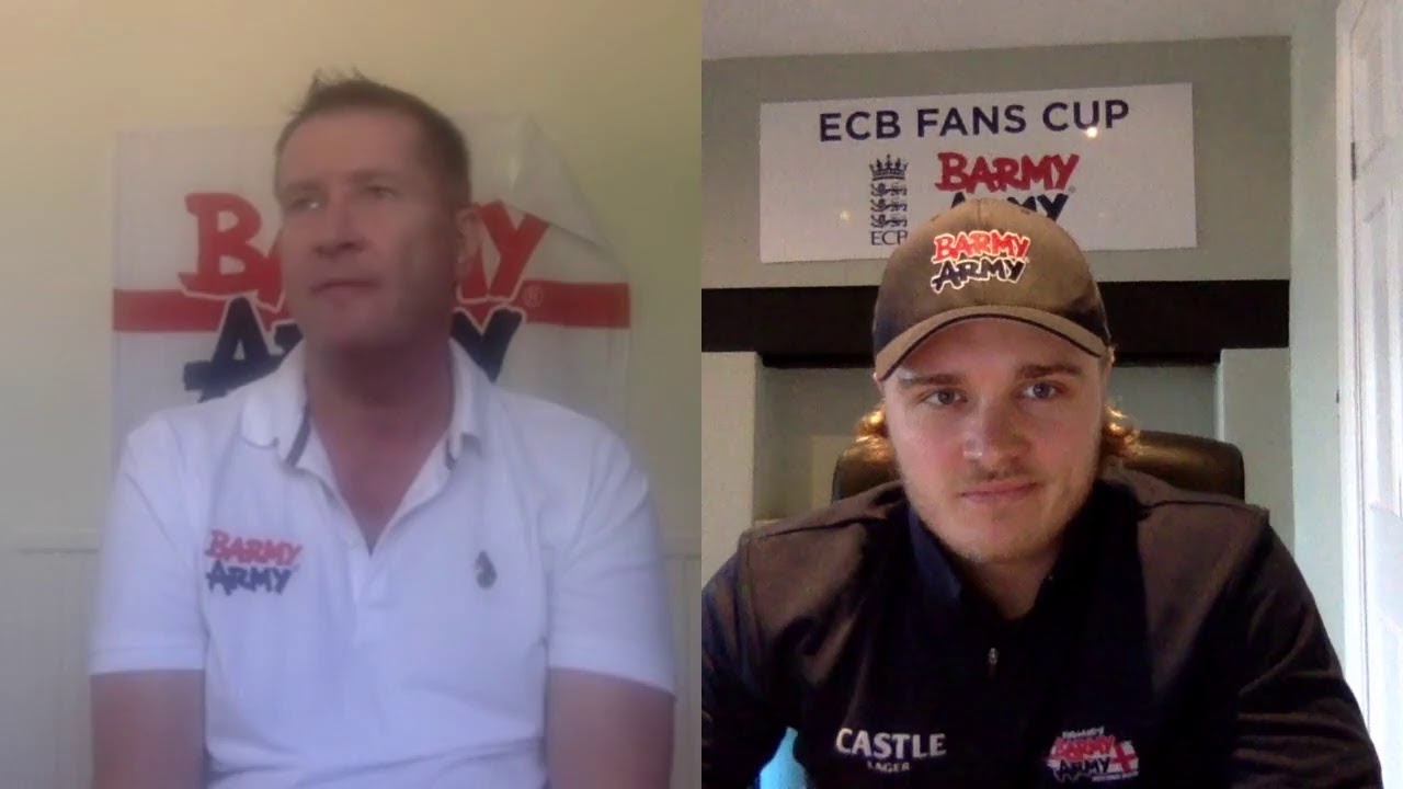 Paul Burnham on life on tour with the Barmy Army! - YouTube