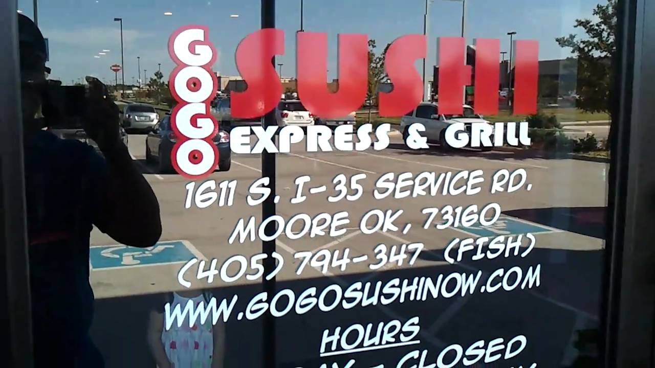 GoGo Sushi Express & Grill Moore, Oklahoma - YouTube