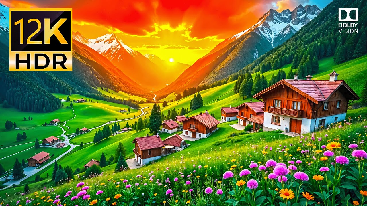 The Beauty of Nature in 12K HDR 120 fps Dolby Vision - YouTube