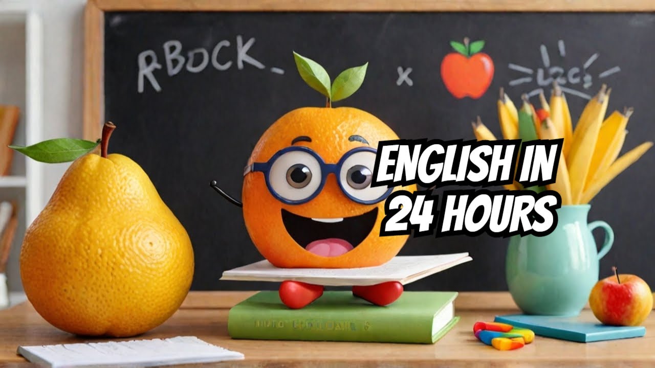 Fruit Frenzy! Learn English Words in 24 Hours or Less - YouTube