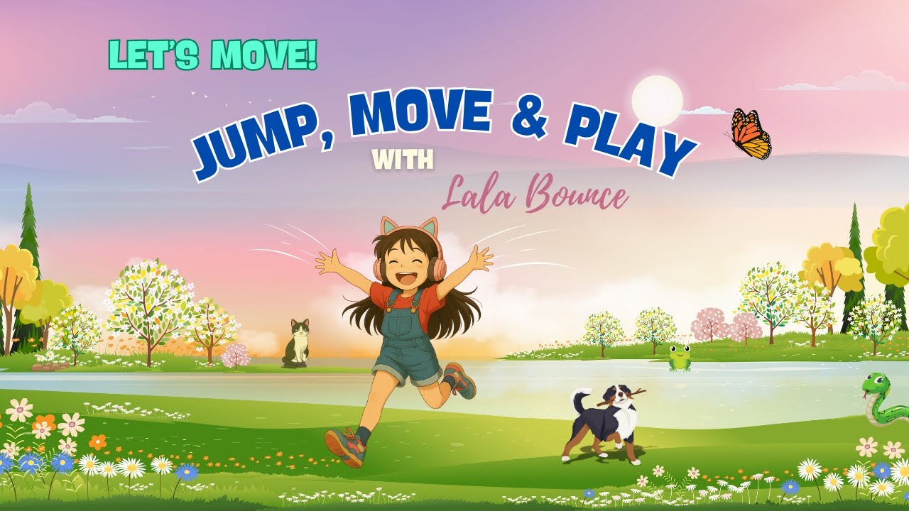 Jump, Move & Play with Lala! | Animal Action Game for Kids - YouTube
