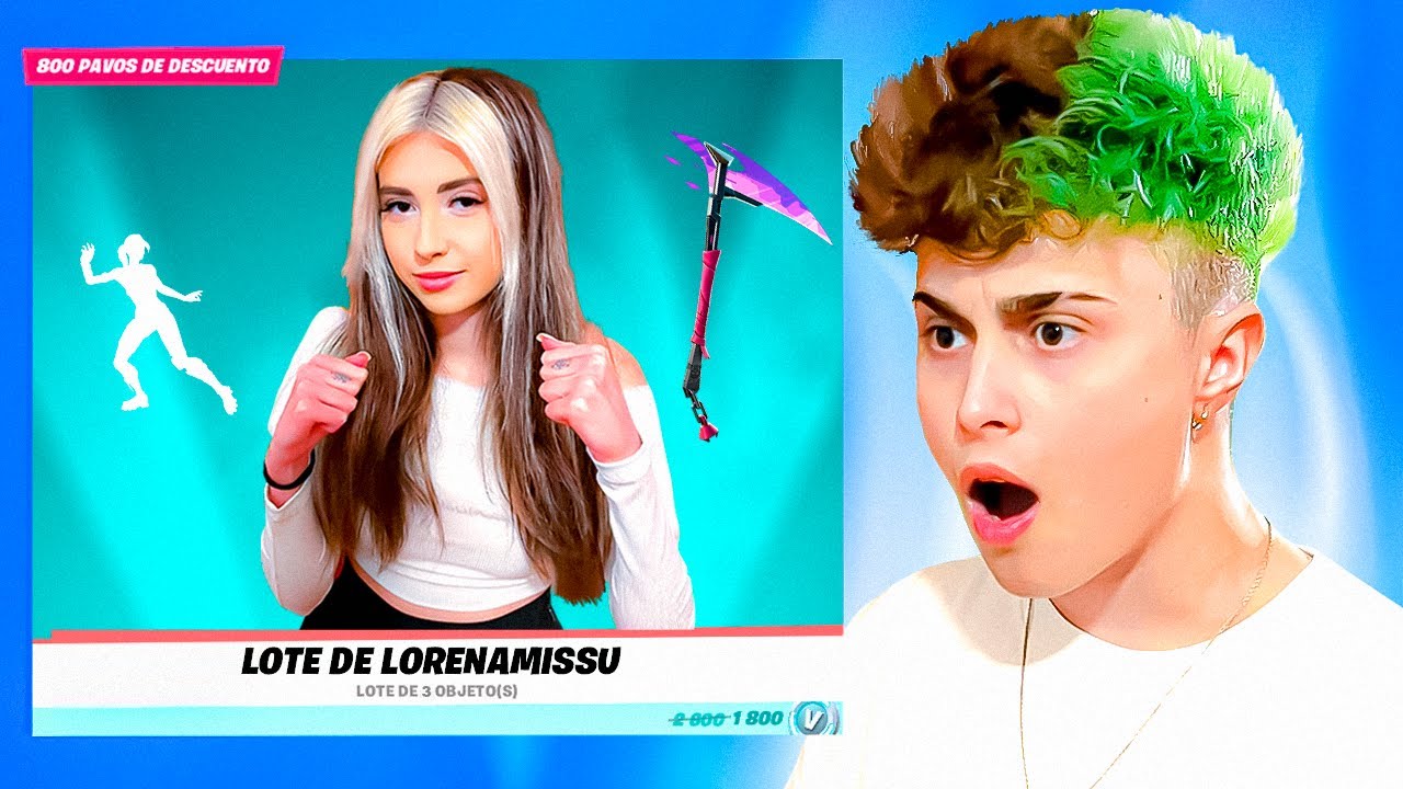 ASÍ ES LA SKIN DE MI NOVIA EN FORTNITE - MateoZ - YouTube