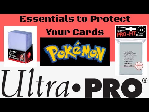Essentials to protect your Pokemon cards!!! - YouTube