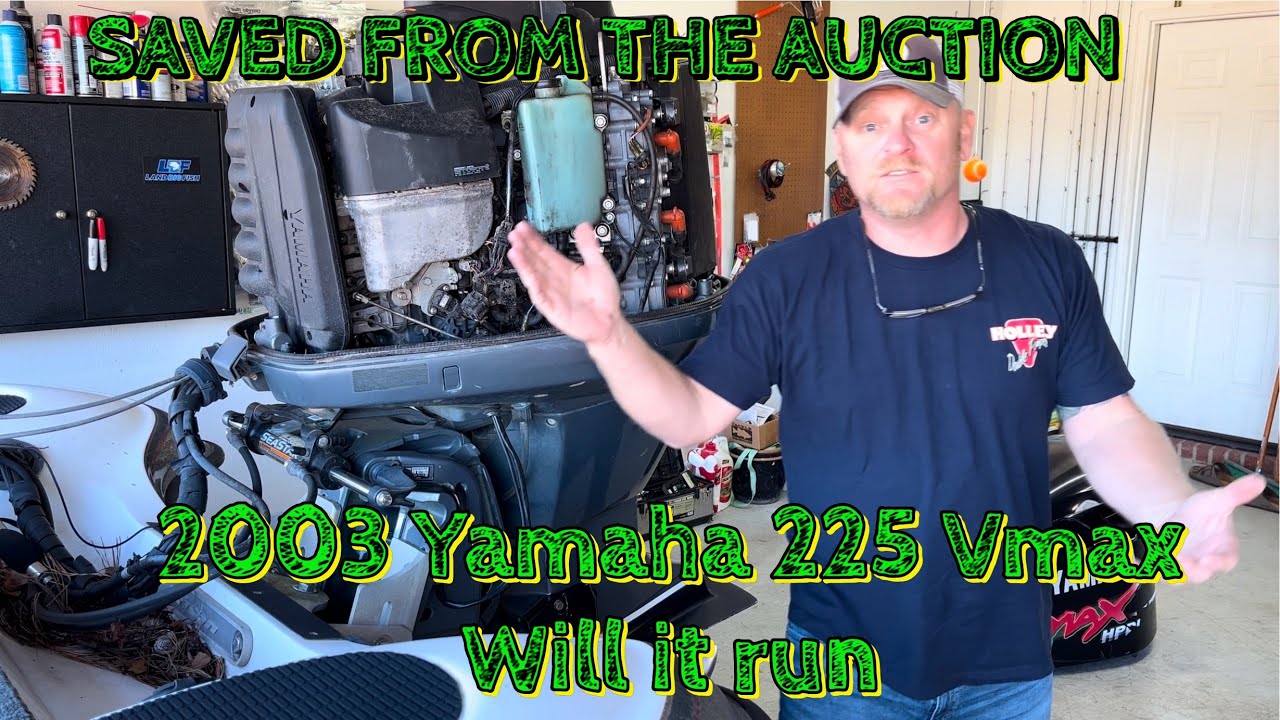 Will it run Yamaha 225 Vmax. 2003 Tr20 triton bass boat restoration DYI ...