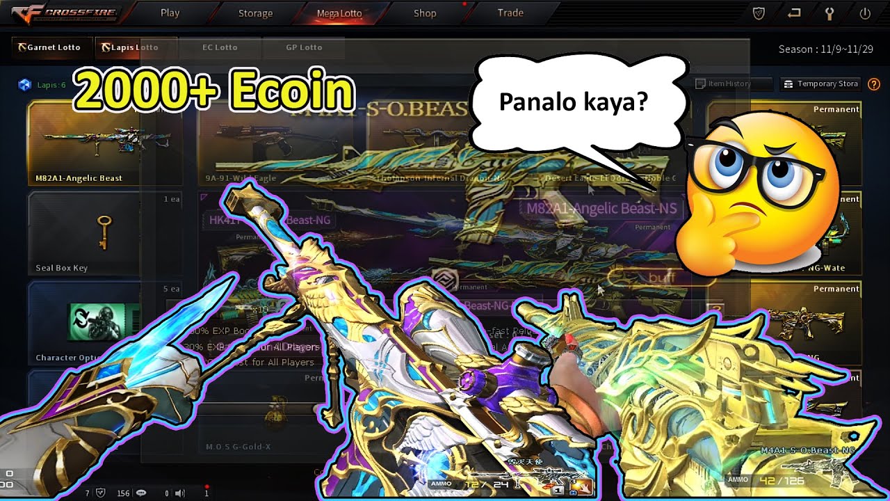 CFPH: Spin New VIP Character "VIP M82A1-Angelic Beast" - Lapis Lotto ...