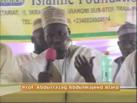 PROFESSOR ALARO ON ISLAM AND POLITICS - YouTube