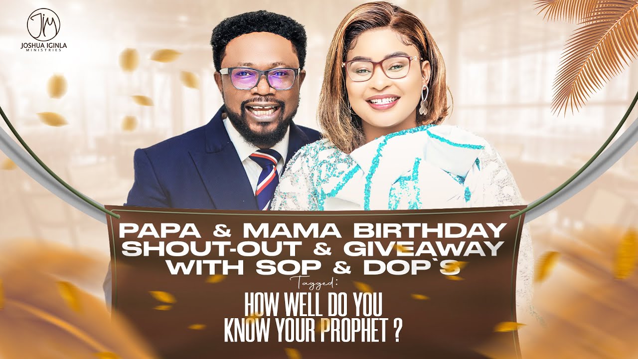 SPECIAL BIRTHDAY SHOUT-OUT & GIVEAWAY WITH SOP & DOP'S FOR PAPA AND ...