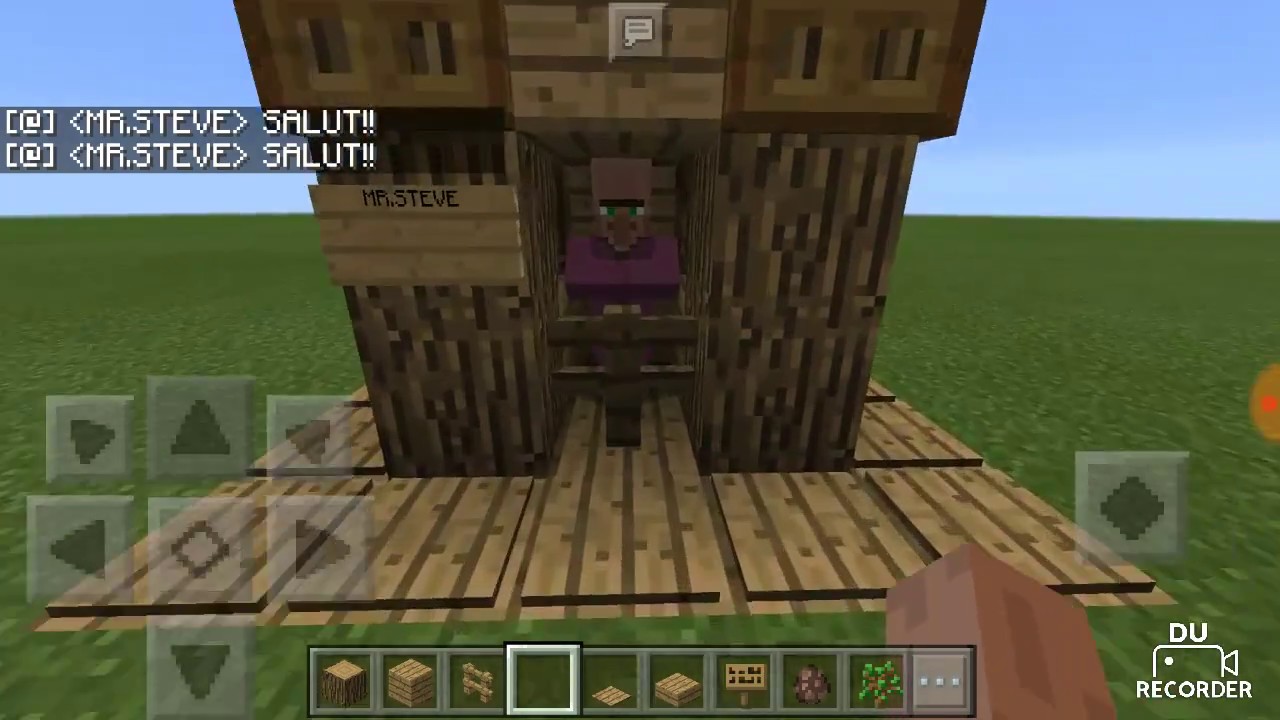 How to make a villager talking - YouTube