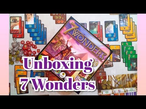 ¡UNBOXING 7 WONDERS! ABRIMOS LA CAJA DE 7 WONDERS, DE REPOS PRODUCTION ...