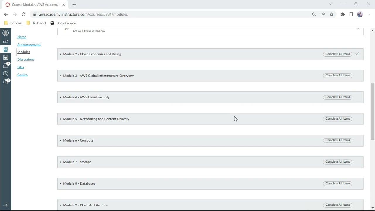 AWS Cloud Foundations - Module 2 - Knowledge Check - Anand K - YouTube