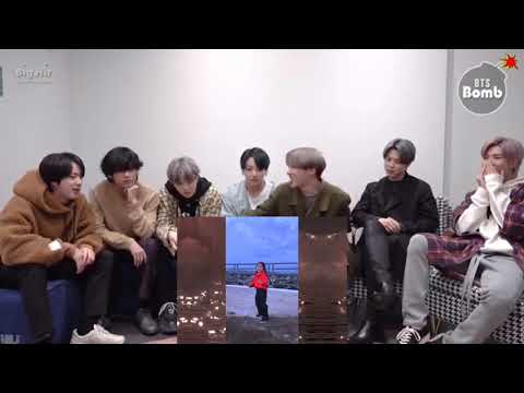 BTS reaction tik tok ranz and niana song's dance 2021