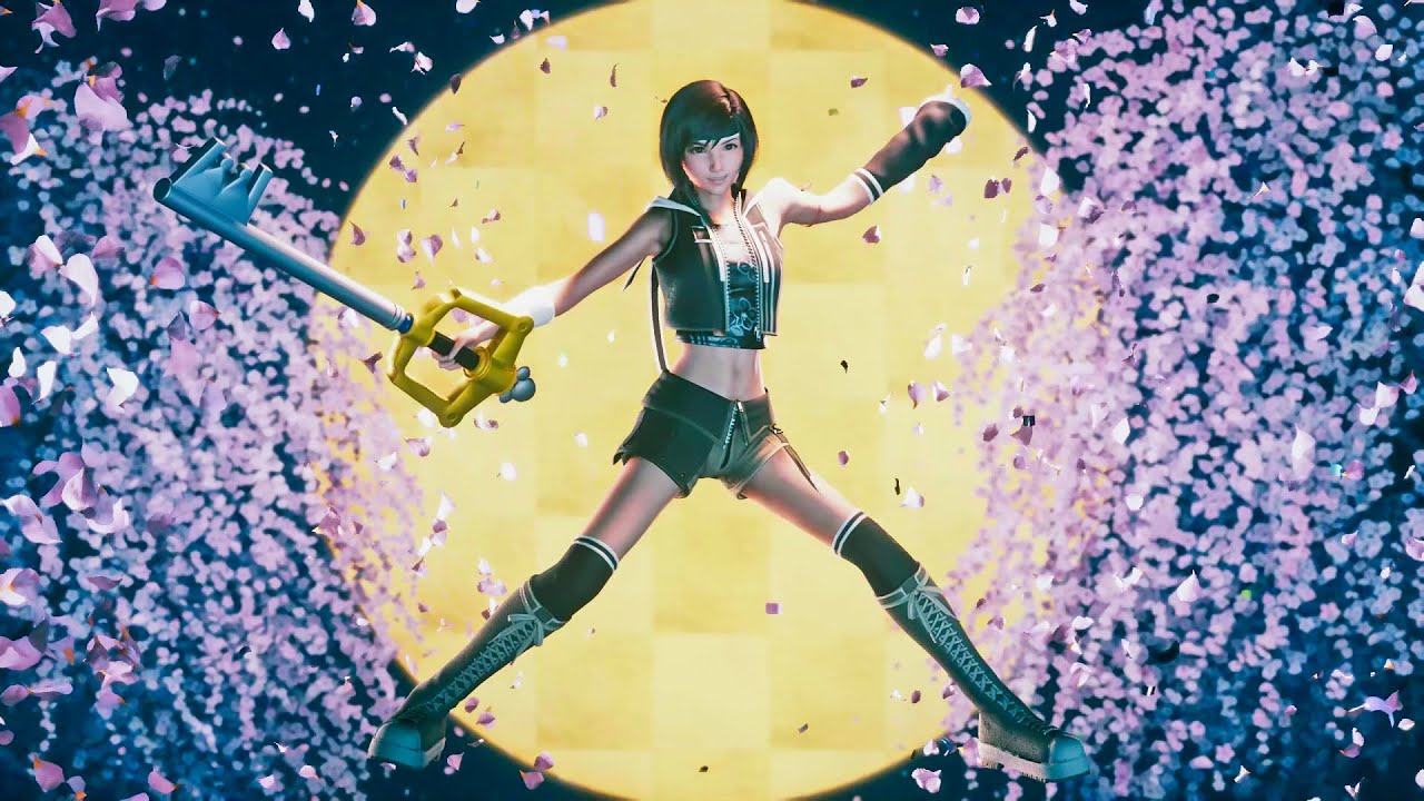 Yuffie in Advent Children Outfit with Keyblade - FINAL FANTASY 7 REMAKE ...