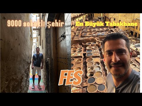 #fes FAS'IN EN GİZEMLİ ŞEHRİ! DAR SOKAKLAR,TABAKHANELER ve BİN YILLIK ÜNİVERSİTE #57 🇲🇦