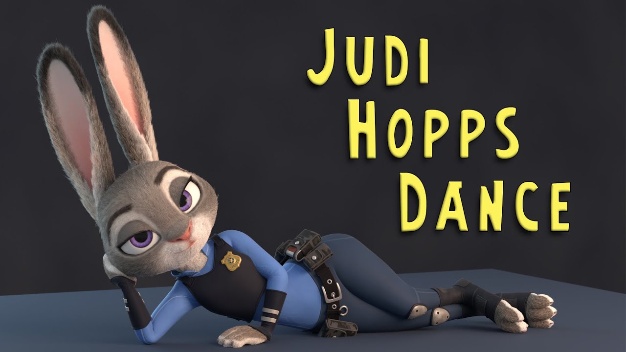 Judy Hopps Dance (Motion capture in Blender) - YouTube