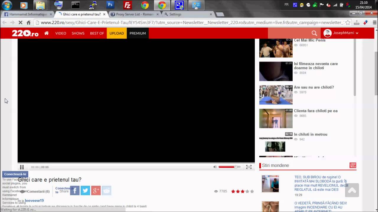 comment consulter le site www.220.ro en tunisie - YouTube