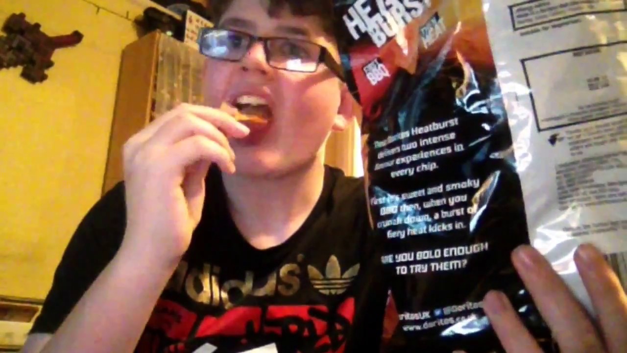 Trying really spicy Doritos BAD IDEAR 😱😱 - YouTube