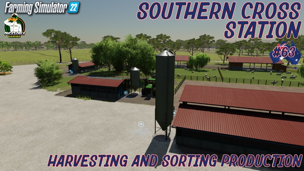 FS22 - Southern Cross Station - Harvesting and Sorting Production - #63 ...