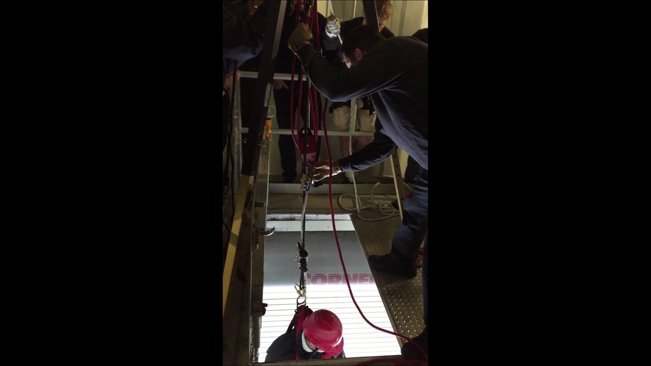Permit-Required Confined Space Non-Entry Rescue - YouTube