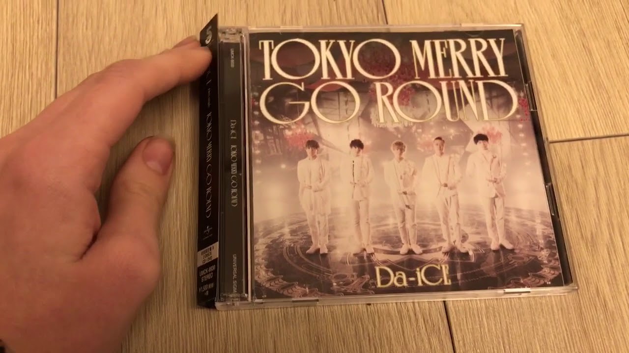 Da-iCE Unboxing: TOKYO MERRY GO ROUND All Versions + Calendar Poster ...