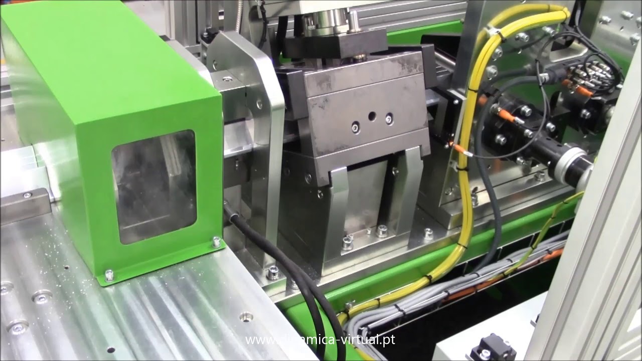 SRM Plus - Automatic machine for profile punching and cutting - YouTube