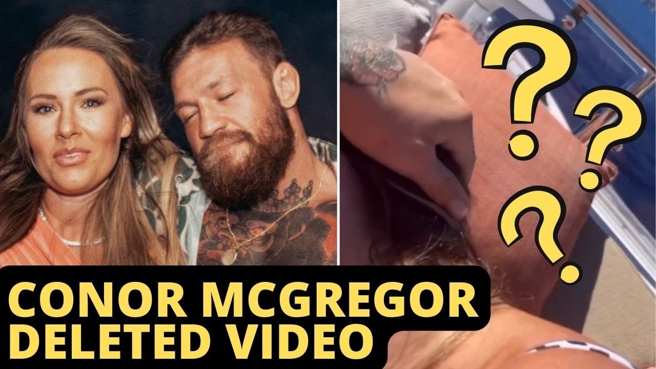 Conor McGregor Gets HEAT For Posting Video on Yacht - YouTube