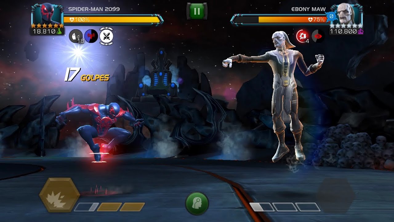 MCOC Derrotando jefe del acto 8.1.4 ebony maw , trucos y consejos , el ...