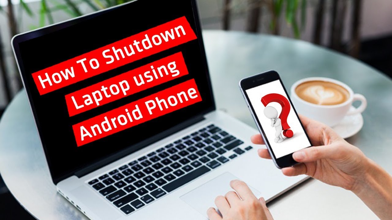 How To SHUTDOWN Laptop using ANDROID Phone - YouTube