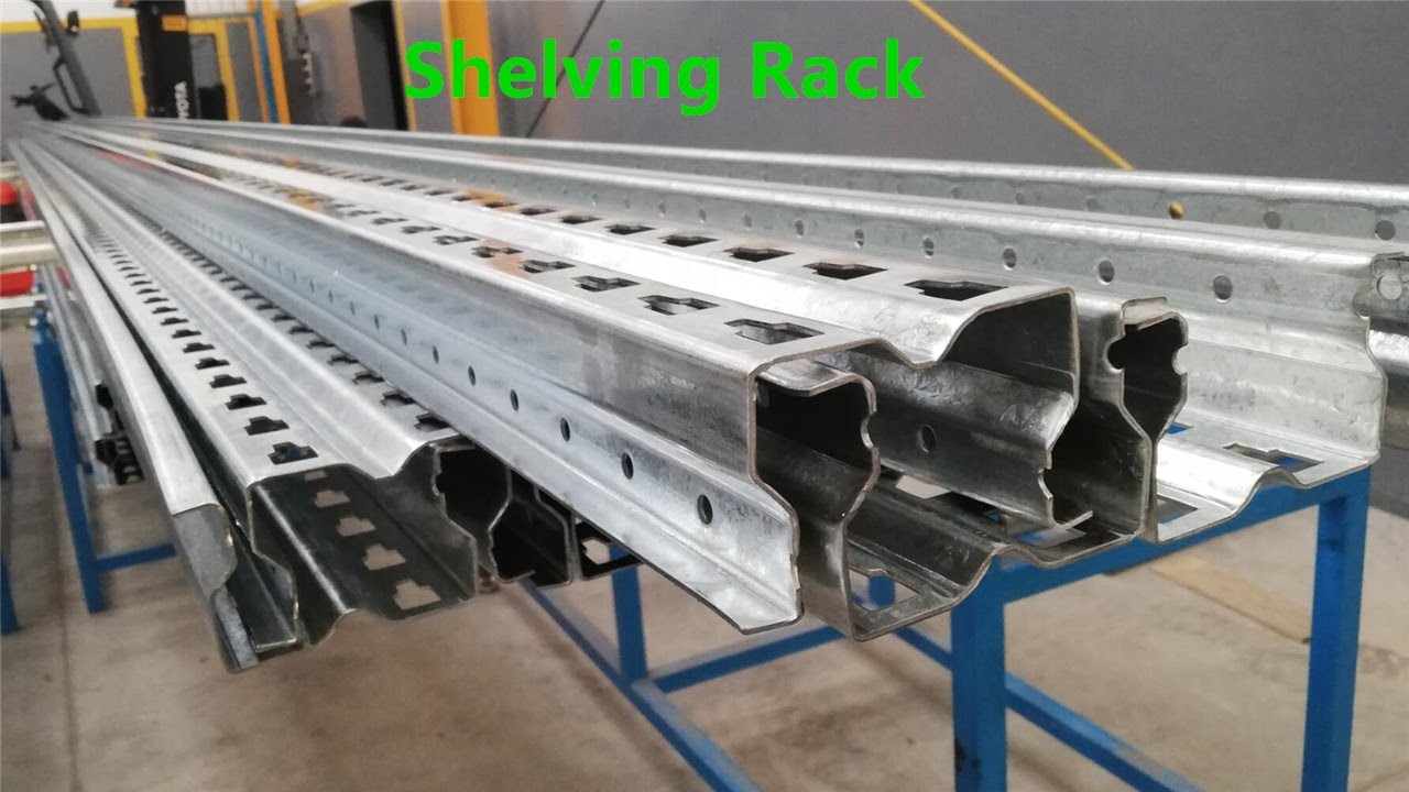 Testing on Shelving Rack Roll Forming Machine | Formetal Technology ...