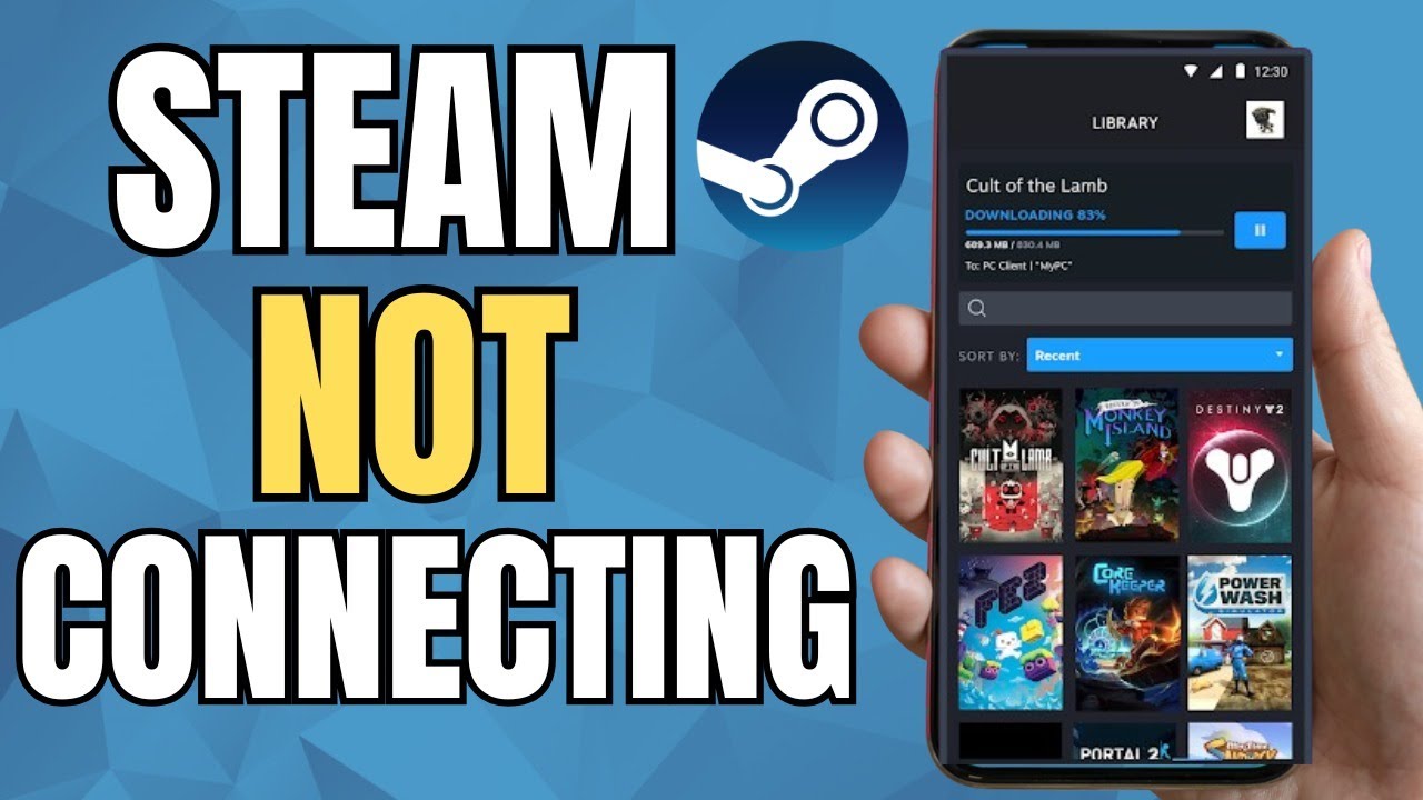 How To Fix Steam Not Connecting To Internet In 2025 (Updated) - YouTube