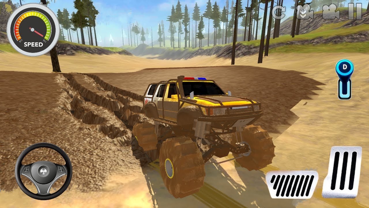 Impossible Car Driver 4x4 - Dirt Monster Truck Off-Road Racing ...
