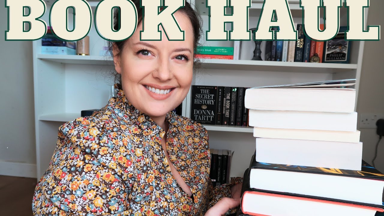 My First BookTube Book Haul! - YouTube