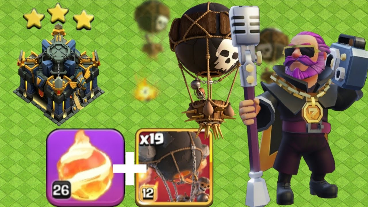 Fireball attack strategy🔥 | Th 17 attack strategy | coc - YouTube
