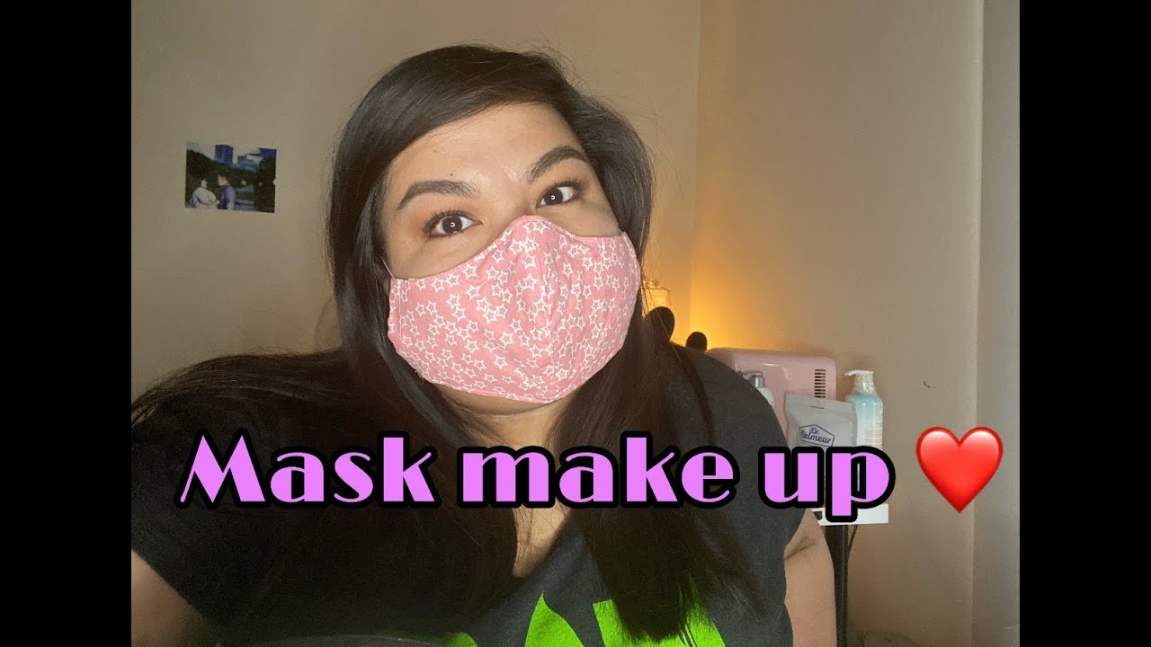 Tutorial - Smoky brown eyes for wearing masks - YouTube