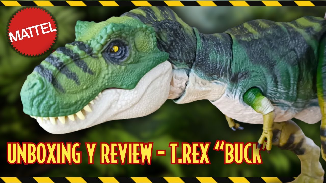 🔥T.Rex "Buck" Hammond Collection - Convention Crasher Set - Review en ...
