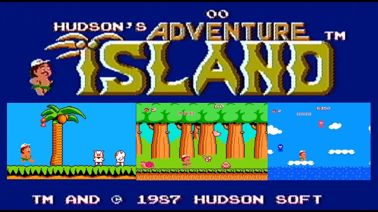 ADVENTURE ISLAND - RETRO CLASSIC GAME || SCHOOL DAYS 90's - YouTube