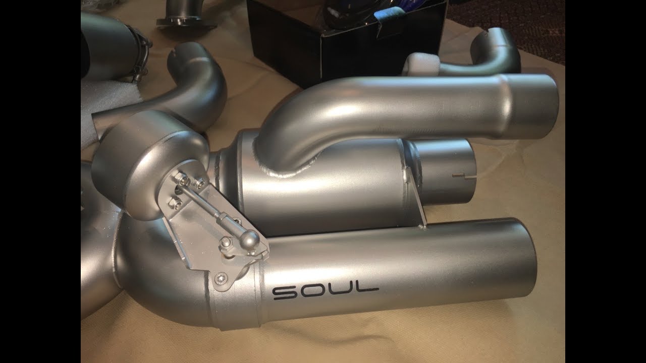 Soul Performance Products Valved Exhaust Installation for a Porsche 991 ...