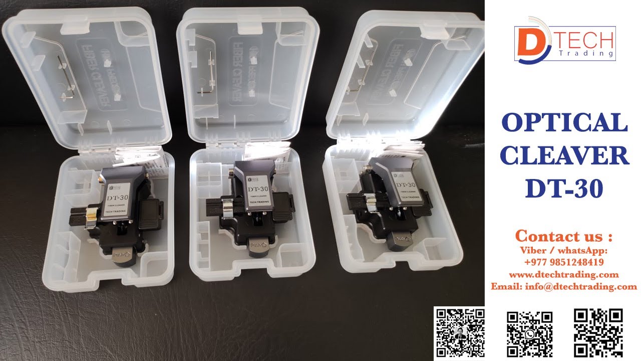 Optical Cleaver DT-30 in Nepal || Auto Cleaver || D-TECH TRADING - YouTube