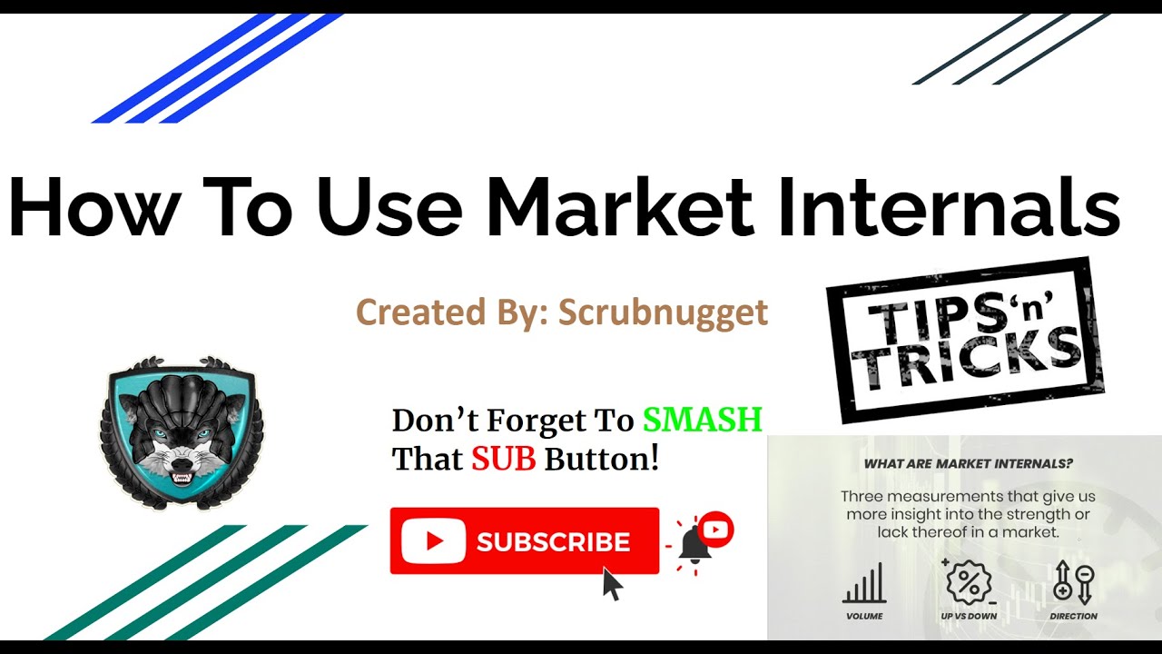 How To Use Market Internals While Trading - EXTREMELY Beneficial! - YouTube