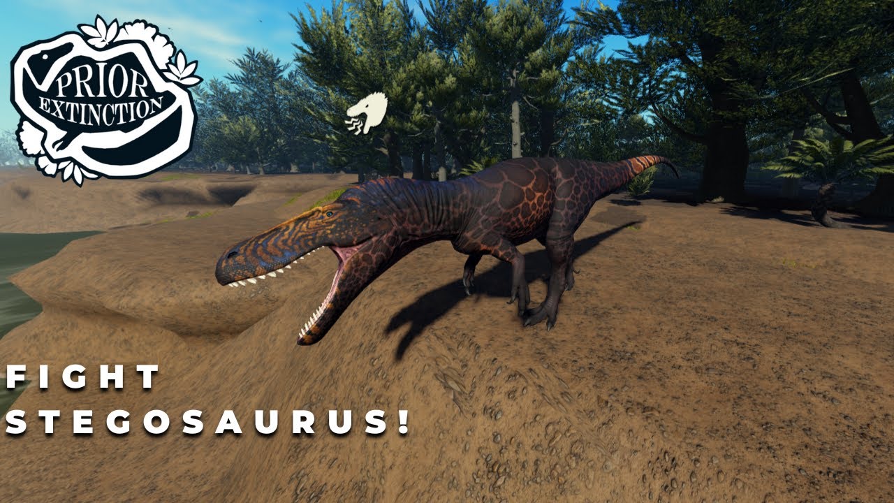 Torvosaurus EXTREME DIFFS fully grown STEGOSAURUS [ Prior Extinction ...