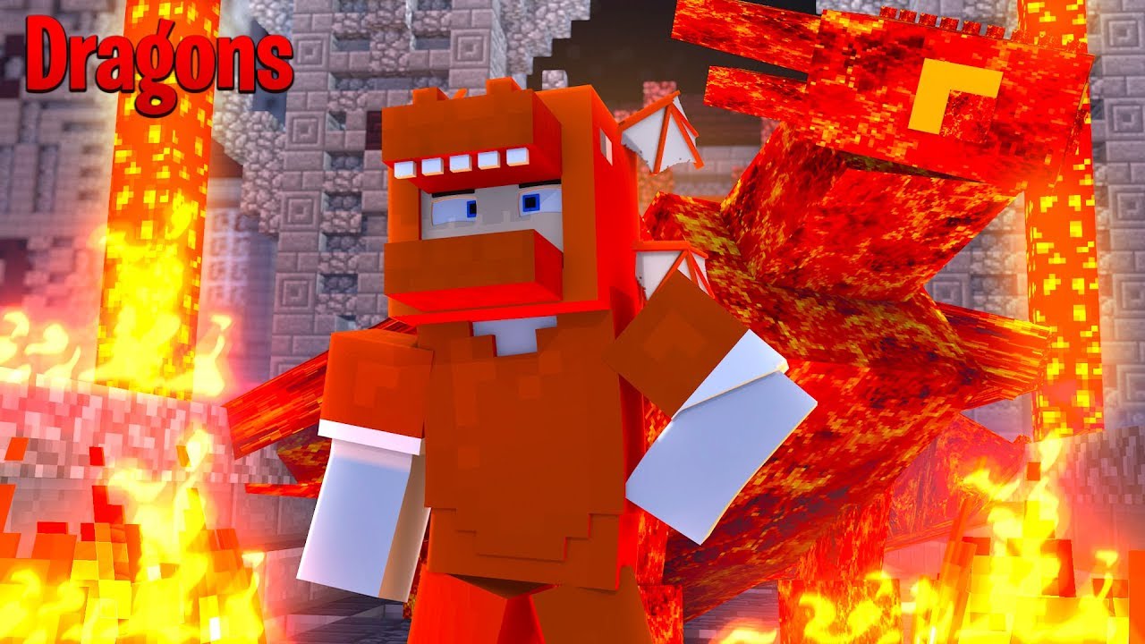 THE FIRE NATION IS BACK! - Minecraft Dragons - YouTube