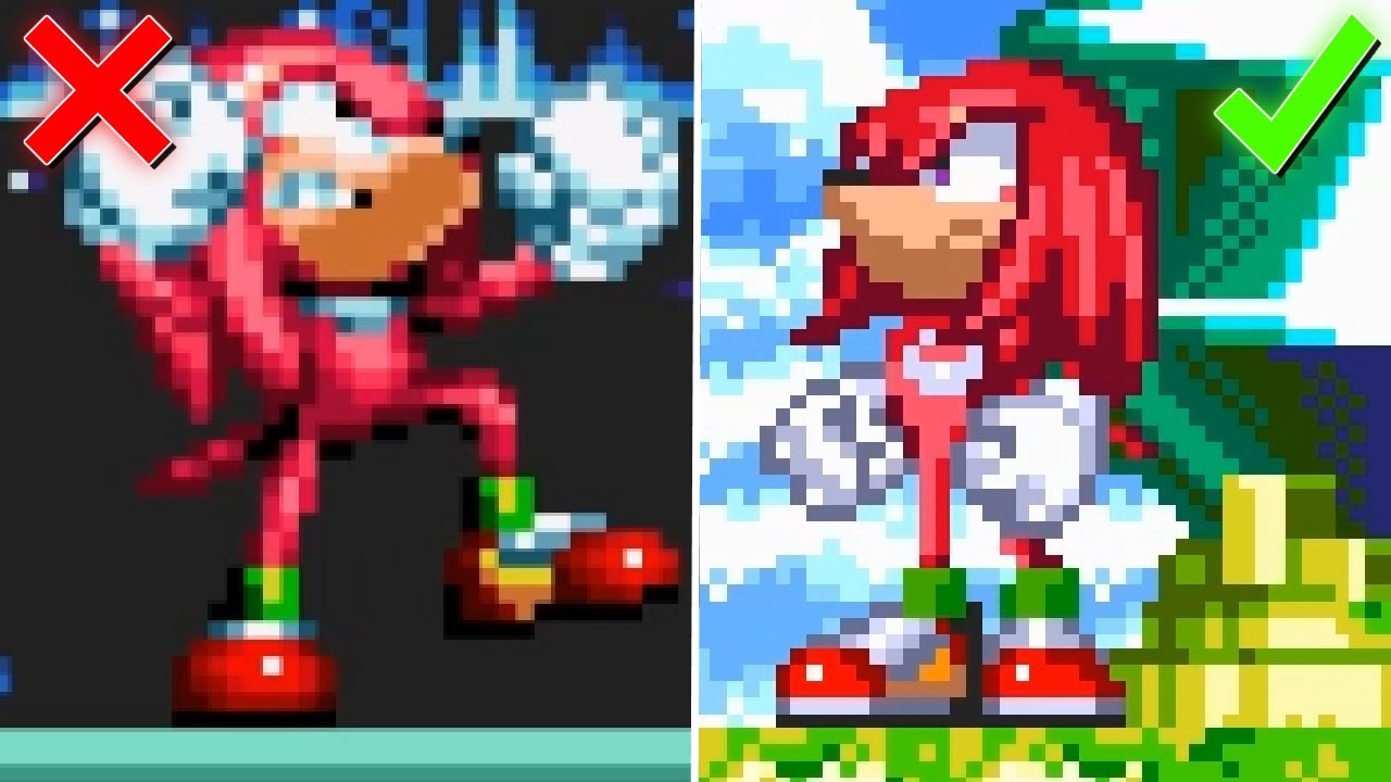 Modern Knuckles S3&K ~ Sonic 3 A.I.R. mods ~ Gameplay - YouTube