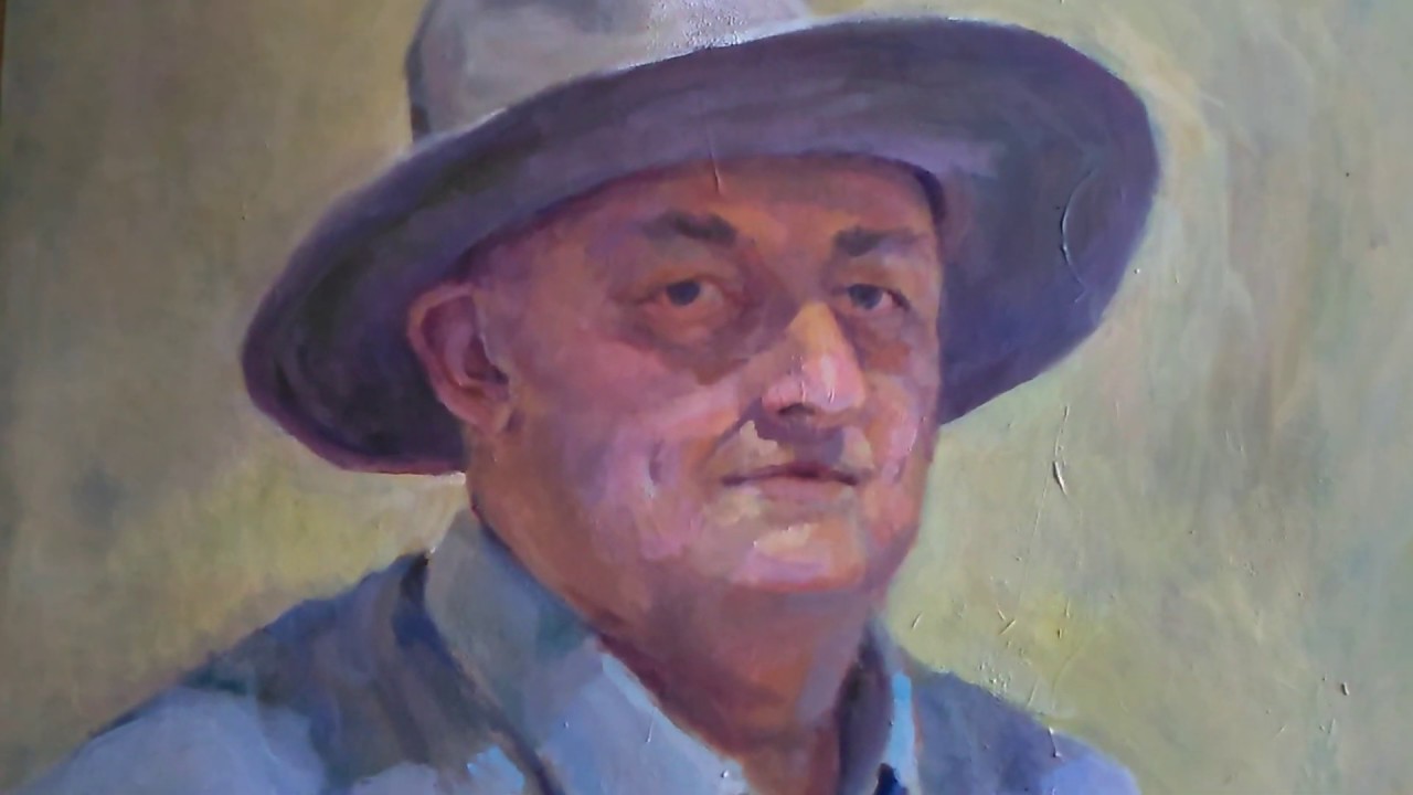 Mr.Marek ☆ OIL PAINTING FROM LIFE ☆ portrait ☆ TIME-LAPSE ☆ - YouTube