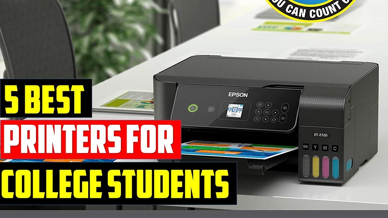 5 Best Printer For Students 2023 ~ Great College Printers - YouTube