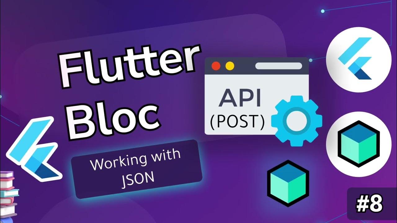 Flutter Bloc - Simple Cubits and Bloc Tutorial #8 | HTTP POST request | decoding JSON. - YouTube