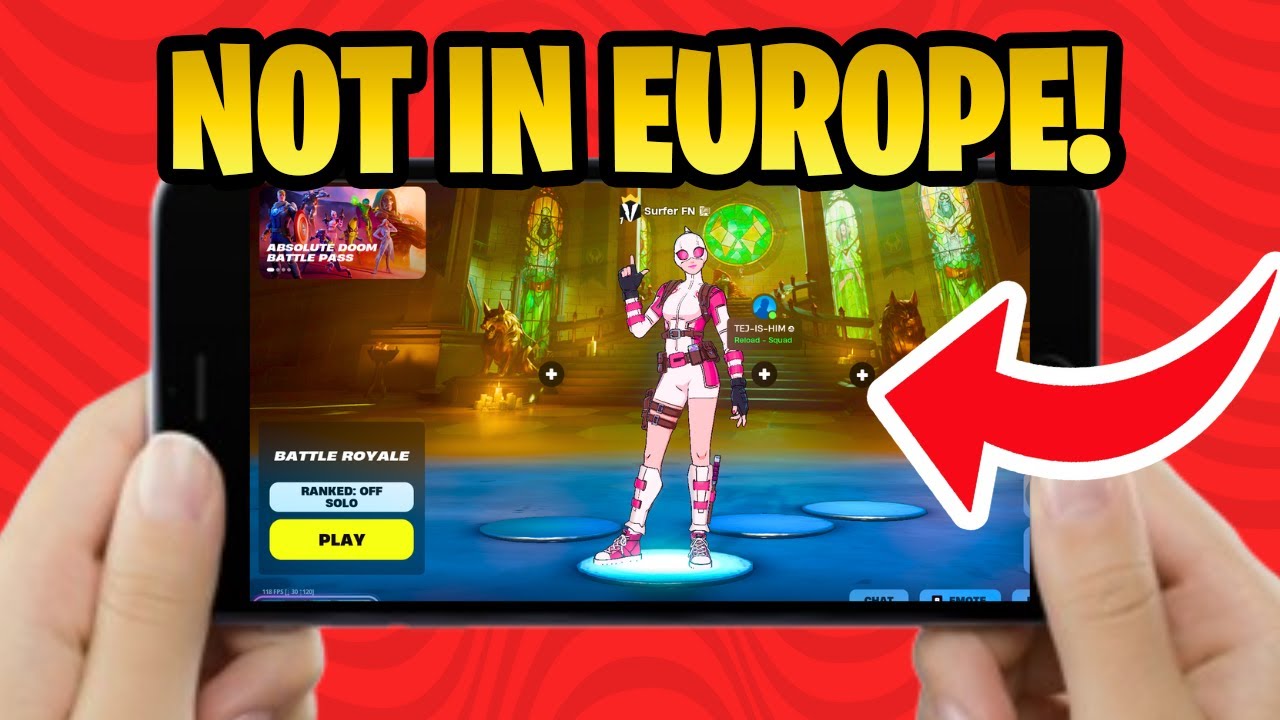 How to DOWNLOAD Fortnite Mobile Not In Europe (Download Fortnite Mobile ...