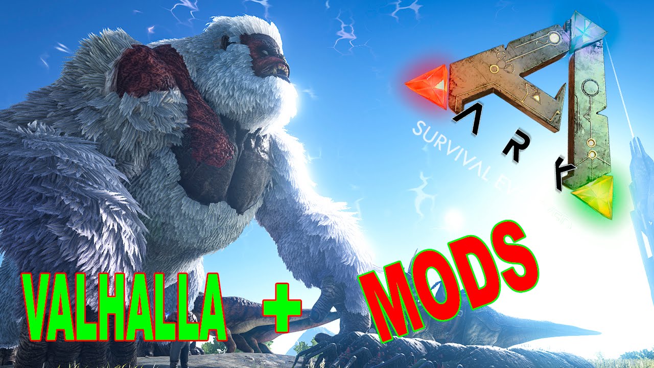 ARK VALHALLA + MODS - YouTube