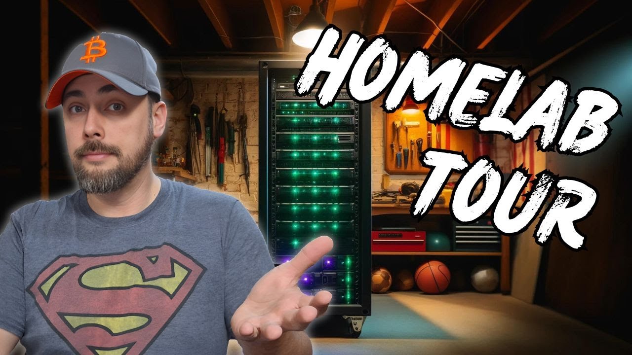 Tour the Data Center in My Basement! - YouTube