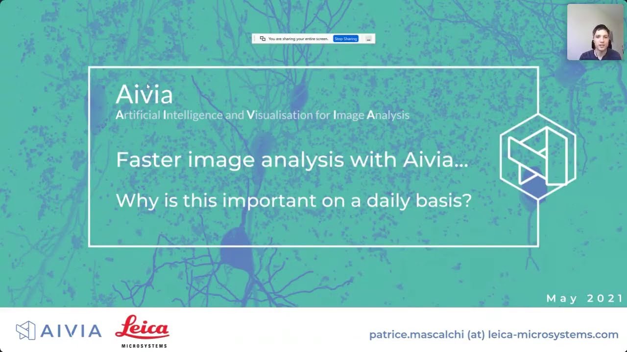 ACoM2021 Patrice Mascalchi, AIVIA: AIVIA software - YouTube