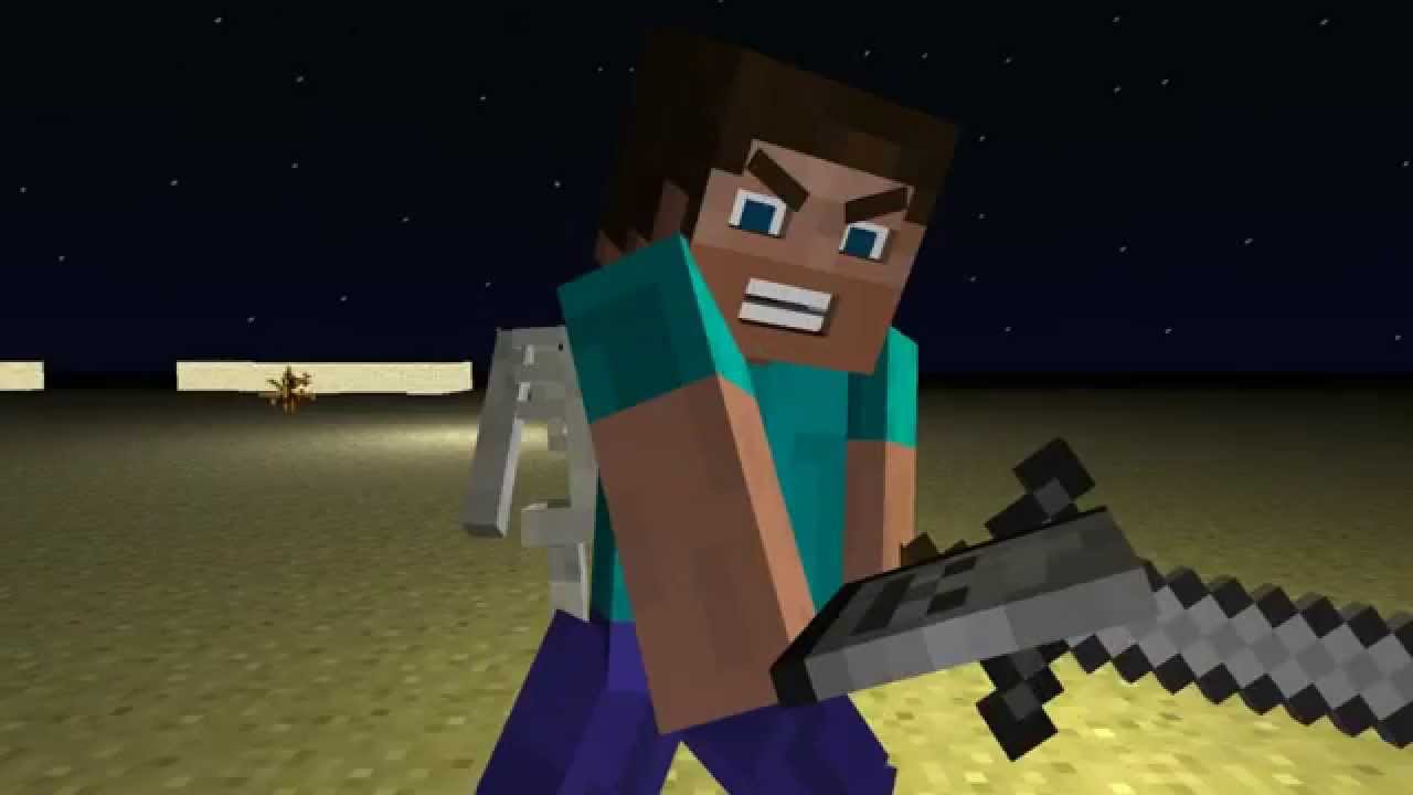 Steve vs. Skeleton - Sambo - YouTube